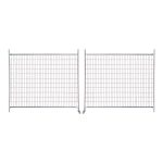 4.8m L Wheeled Vehicle Access Temporary Fencing Gate - Super Fence
