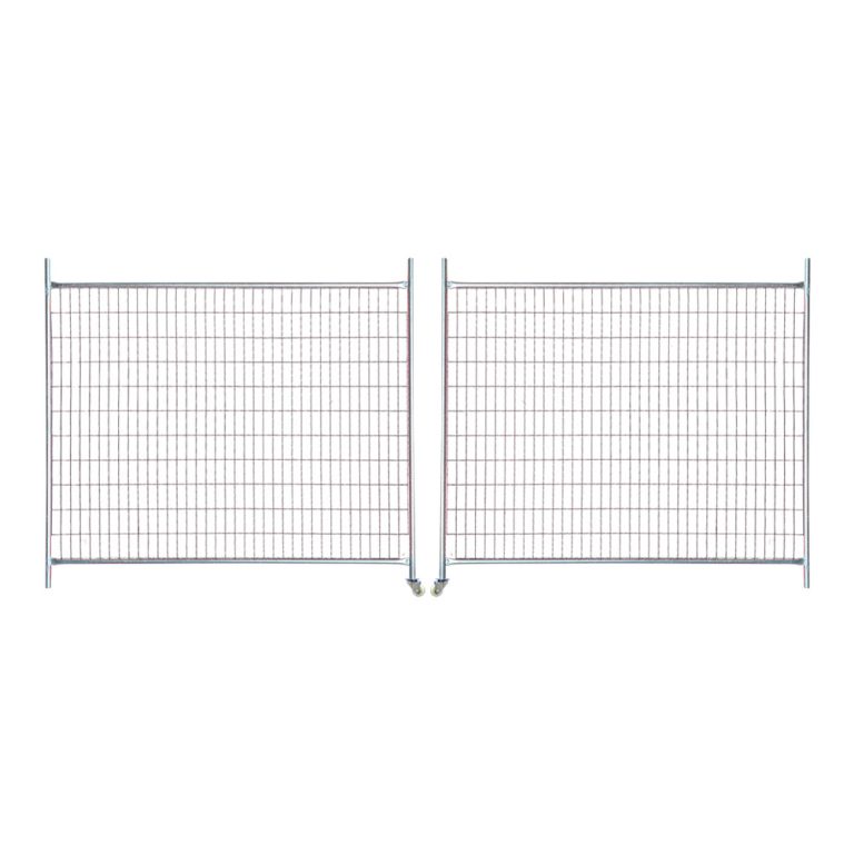 4.8m L Wheeled Vehicle Access Temporary Fencing Gate - Super Fence