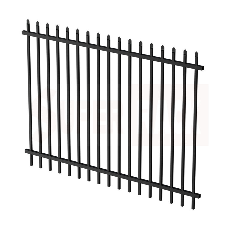 1.8M High Steel Spear Top Security Fencing Panel - Super Fence